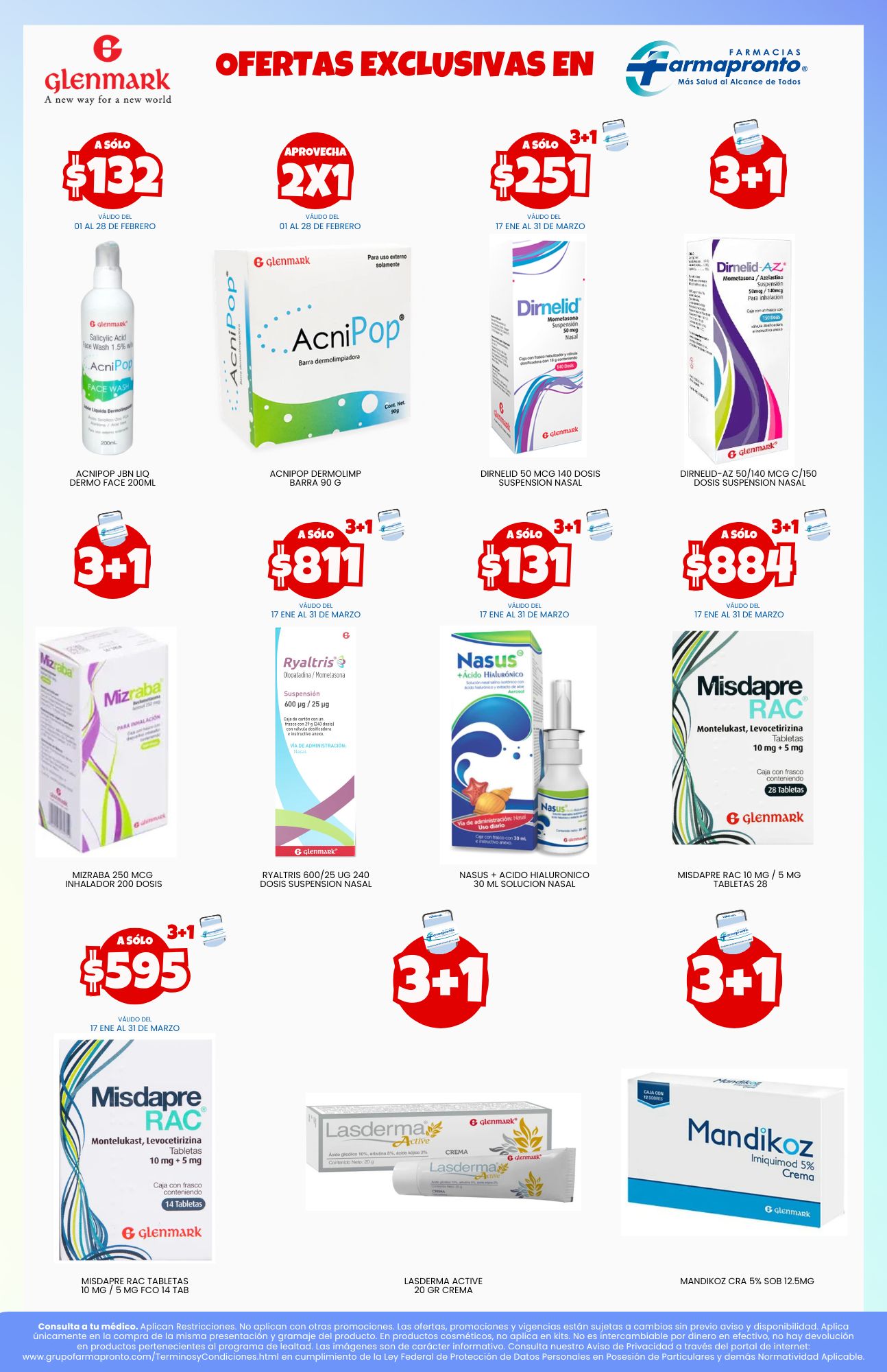 Planes de Lealtad Glenmark