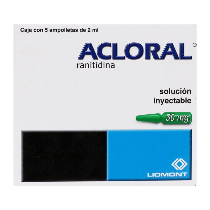 ACLORAL 50MG AMP 5X2ML – Farmapronto
