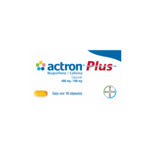 ACTRON-PLUS 400/100 MG C/10 CAPSULAS – Farmapronto