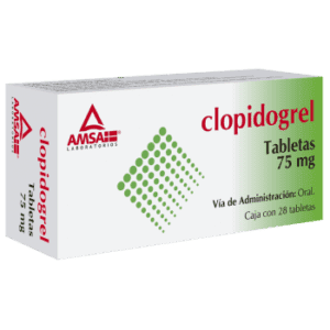 * CLOPIDOGREL 75 MG C/28 TABLETAS – Farmapronto