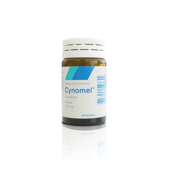 CYNOMEL 25MG TABLETAS C/100 – Farmapronto