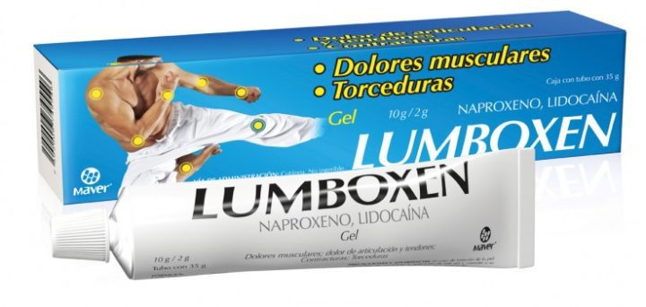 * NAPROXENO/LIDOCAINA 10G/2G GEL (LUMBOXEN) – Farmapronto