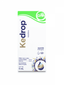 KEDROP 0.50MG SOL OFT 5ML – Farmapronto