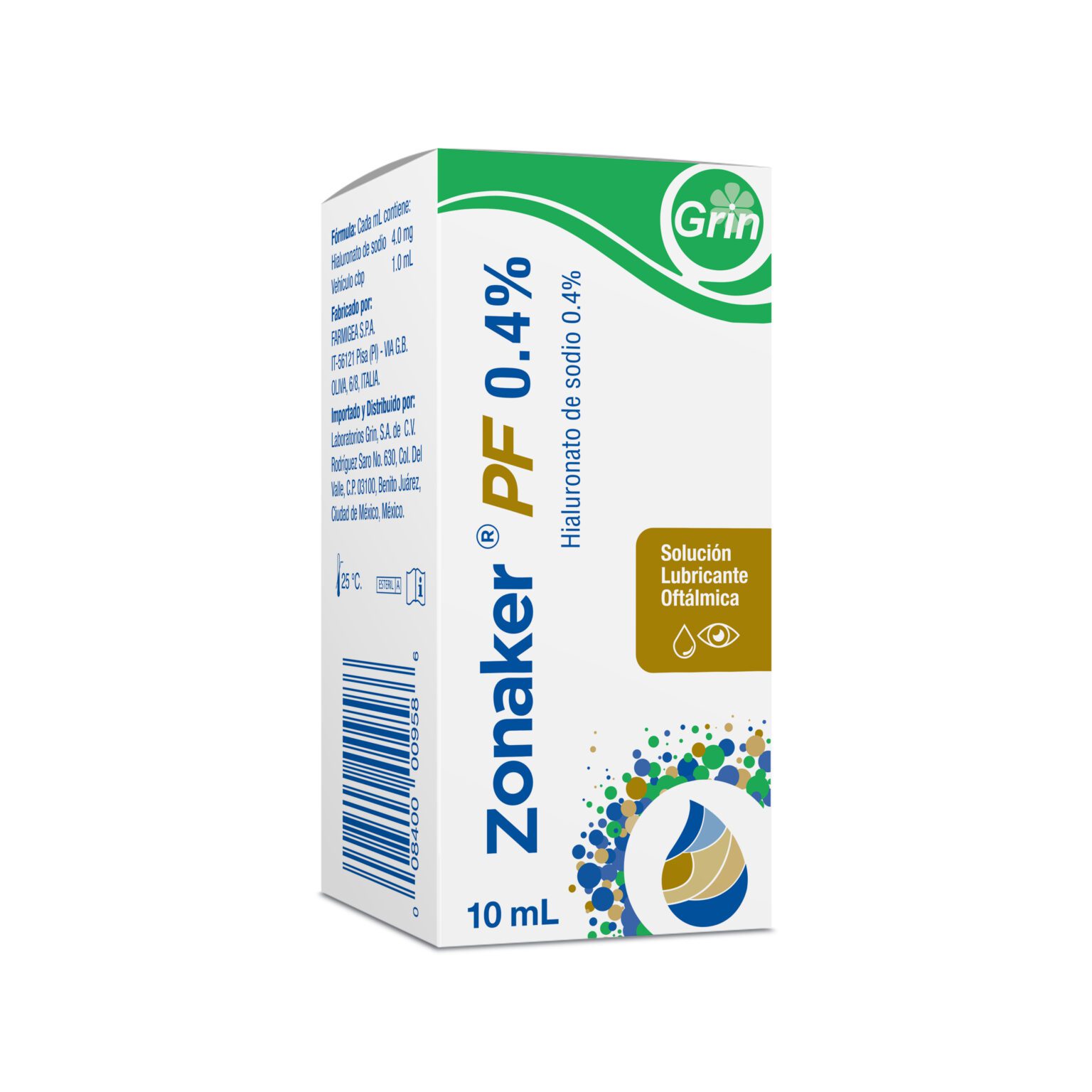 ZONAKER PF 0.4% 10 ML SOLUCION OFTALMICA – Farmapronto