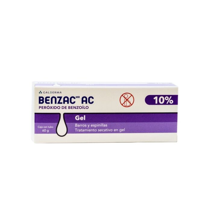 BENZAC-AC GEL 10% TBO 60GR – Farmapronto