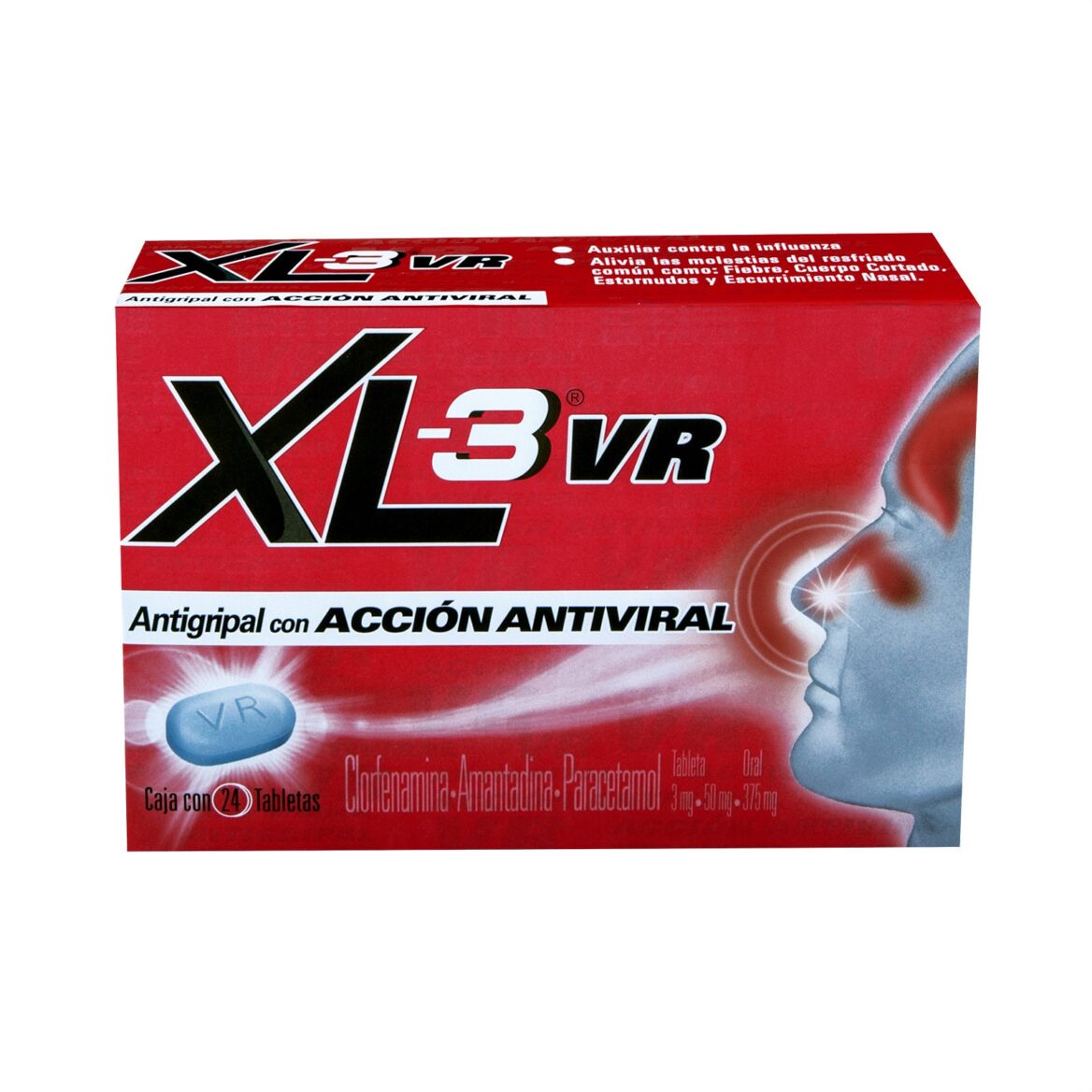 XL-3 VR 375MG/50MG/3MG TABLETAS C/24 – Farmapronto