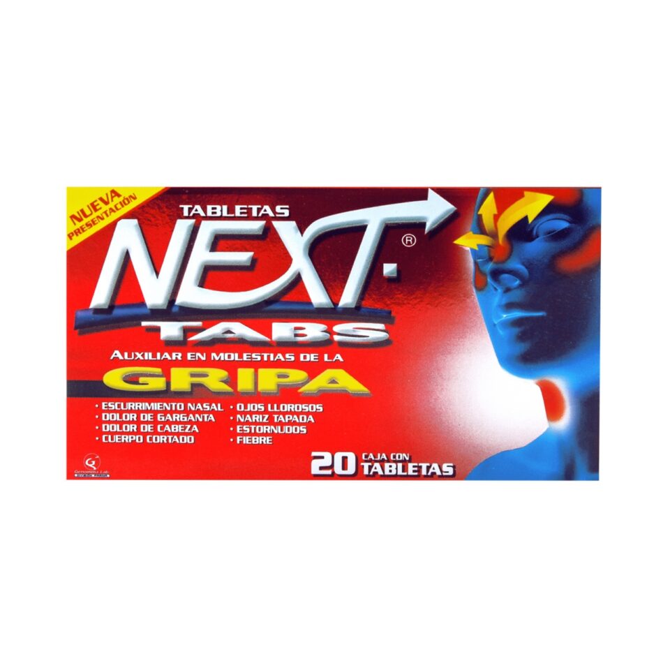 NEXT-TABS 500 25 5 4MG C/ 20 – Farmapronto