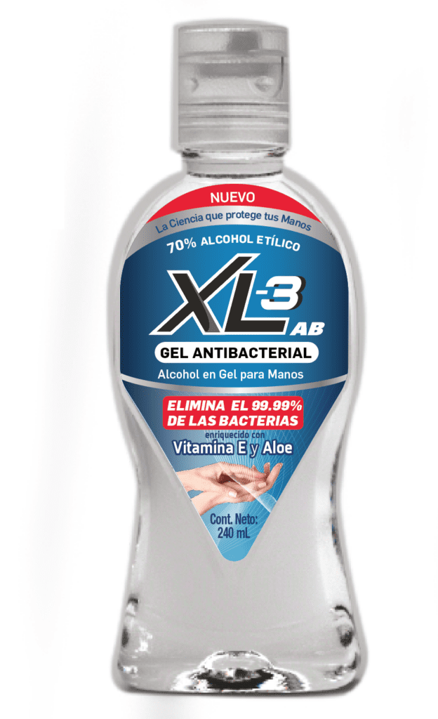XL-3 AB 240 ML GEL ANTIBACTERIAL – Farmapronto