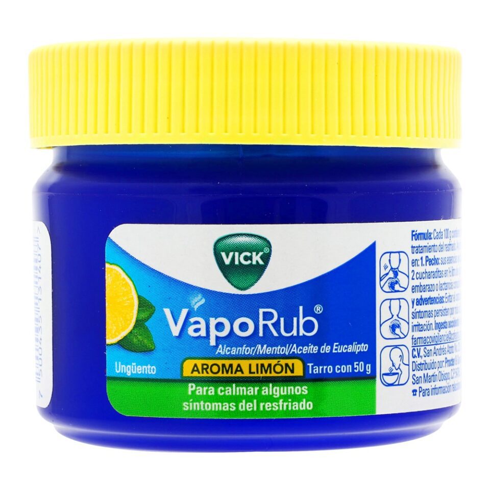 VICK VAPORUB LIMON TRRO 50 G – Farmapronto