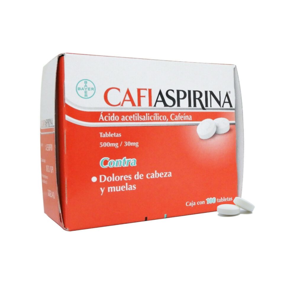 CAFIASPIRINA C/100 TABLETAS – Farmapronto