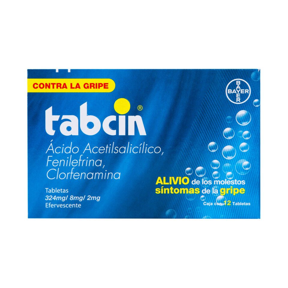 TABCIN C/12 TABLETAS EFERVESCENTES – Farmapronto