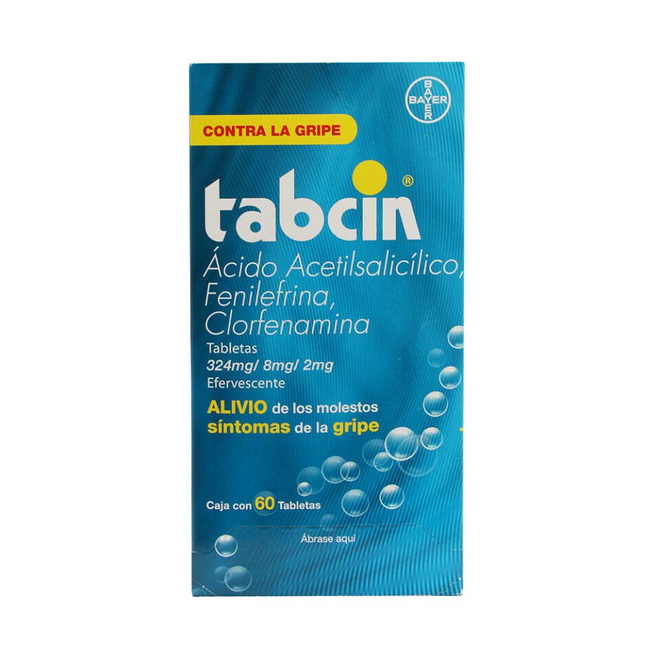 TABCIN C/60 TABLETAS EFERVESCENTES – Farmapronto