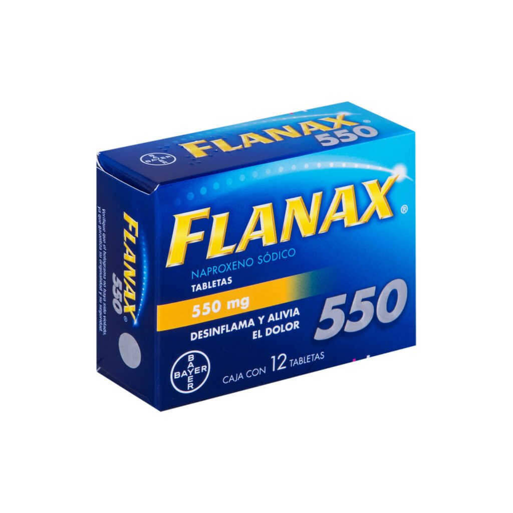 FLANAX 550MG TABLETAS C/12 – Farmapronto