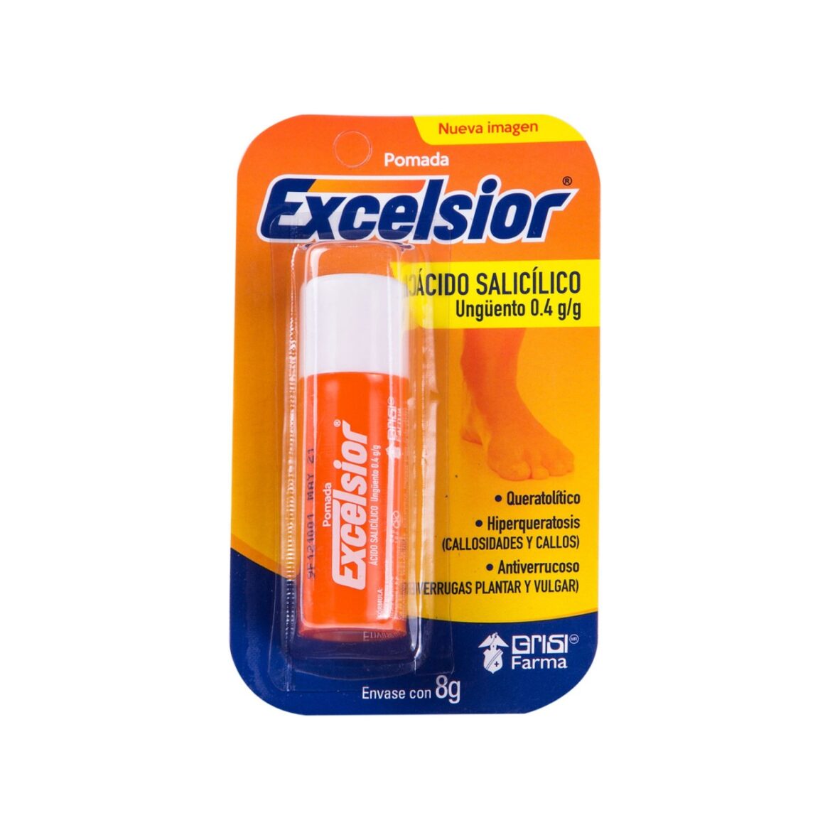 EXCELSIOR 8 GR POMADA – Farmapronto