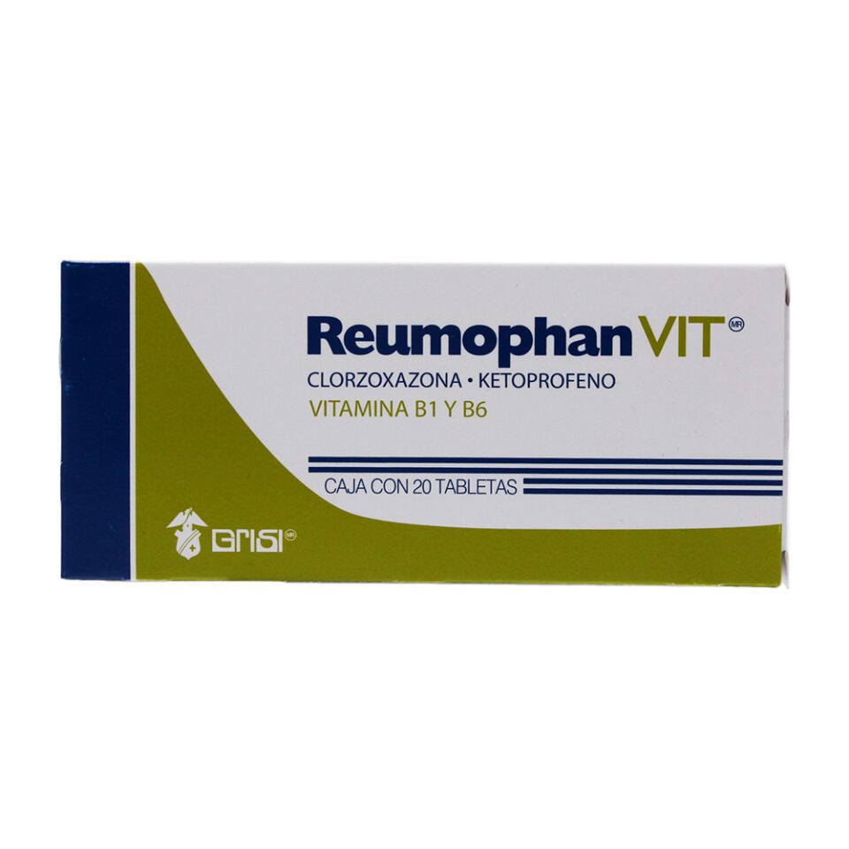 REUMOPHAN VIT 50MG/250MG TABLETAS C/20 – Farmapronto