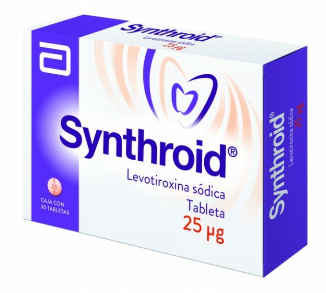 SYNTHROID 25 MCG 30 TAB – Farmapronto