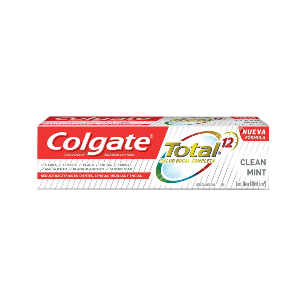 COLGATE TOTAL 12 CLEAN MINT 100 ML CREMA DENTAL – Farmapronto