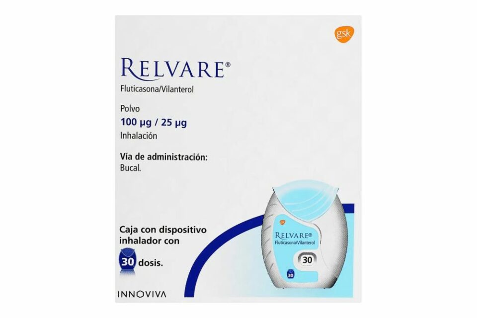 RELVARE 100/25MCG INHAL DOSIS C/30 – Farmapronto