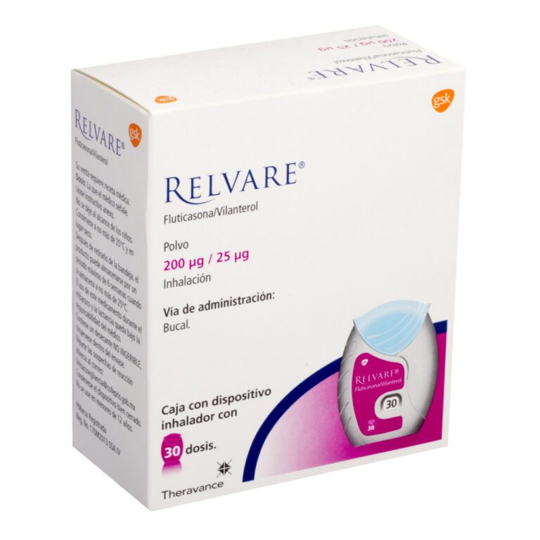RELVARE 200/25MCG INHAL DOSIS C/30 – Farmapronto