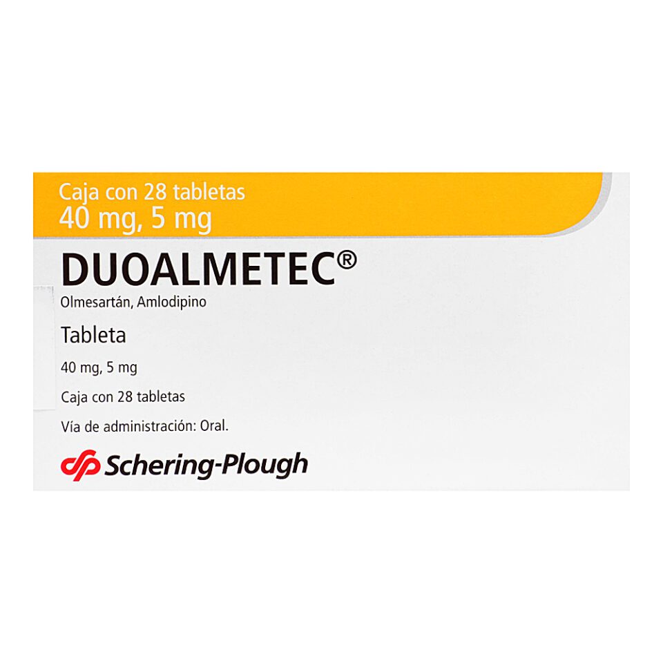 DUOALMETEC 40/5 MG C/28 TABLETAS – Farmapronto