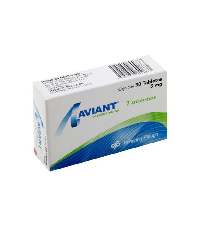 AVIANT 5 MG TABLETAS C/30 – Farmapronto