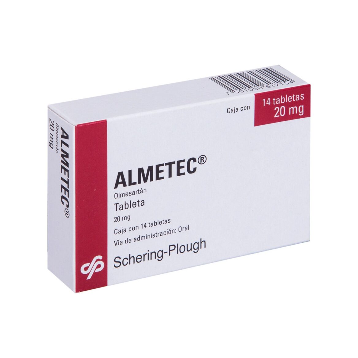 ALMETEC 20 MG C/14 TABLETAS – Farmapronto
