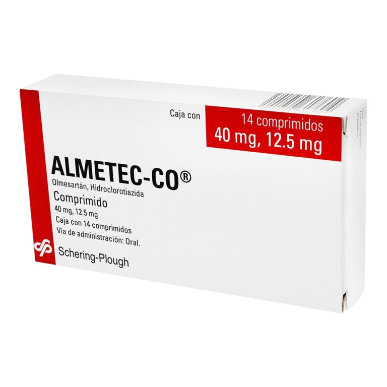 ALMETEC-CO 40/12.5 MG C/14 COMPRIMIDOS – Farmapronto