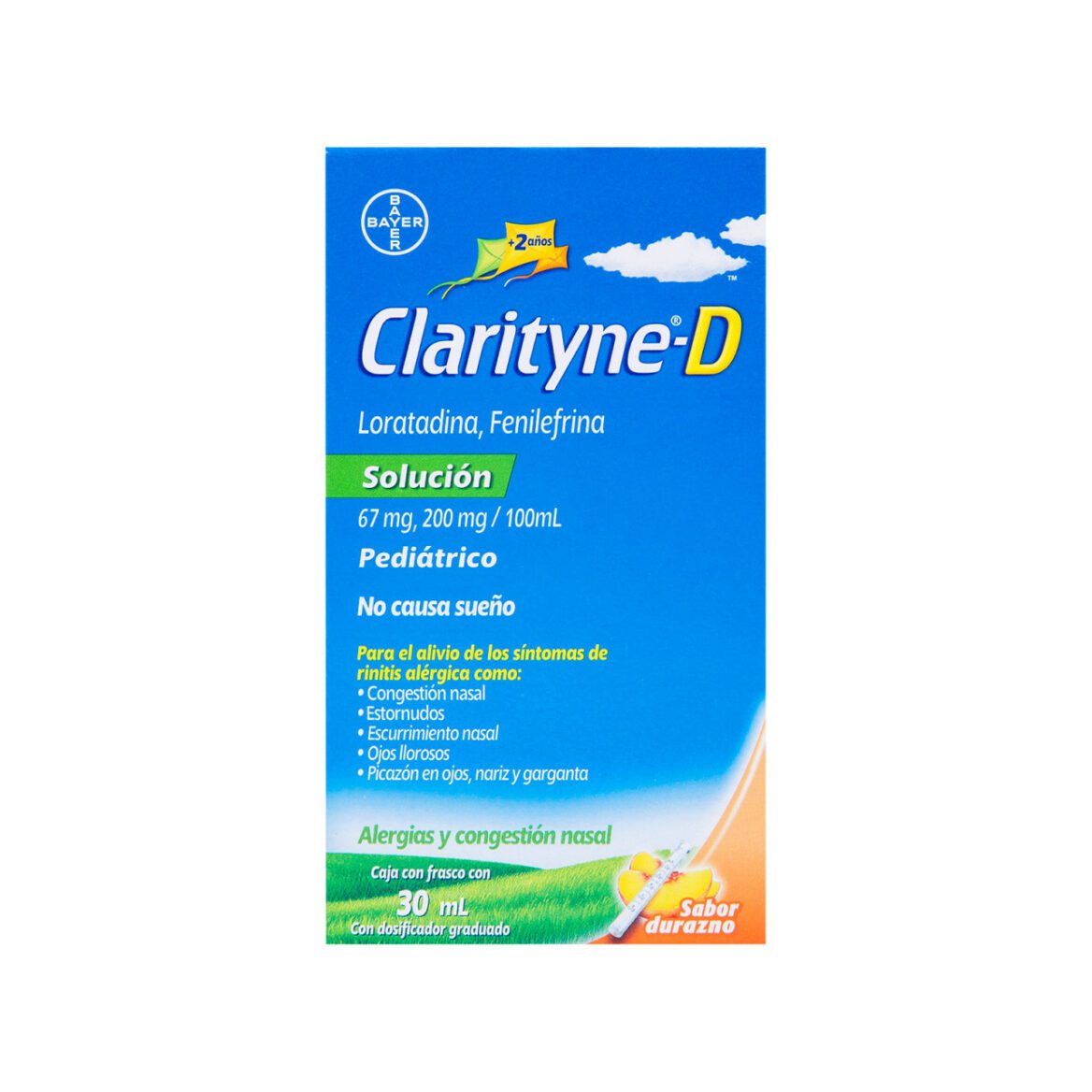CLARITYNE-D PED 0.67MG/2MG PED 30ML + DOSFI – Farmapronto