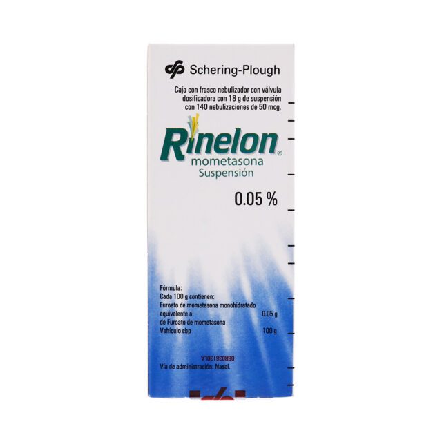 RINELON 0.50 GR C/18 ML ATOMIZADOR NASAL SUSPENSION – Farmapronto