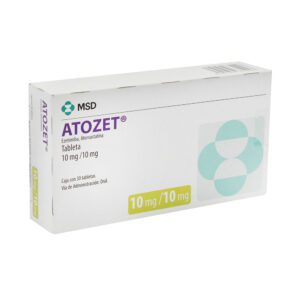 ATOZET 10/10 MG C/30 TABLETAS – Farmapronto