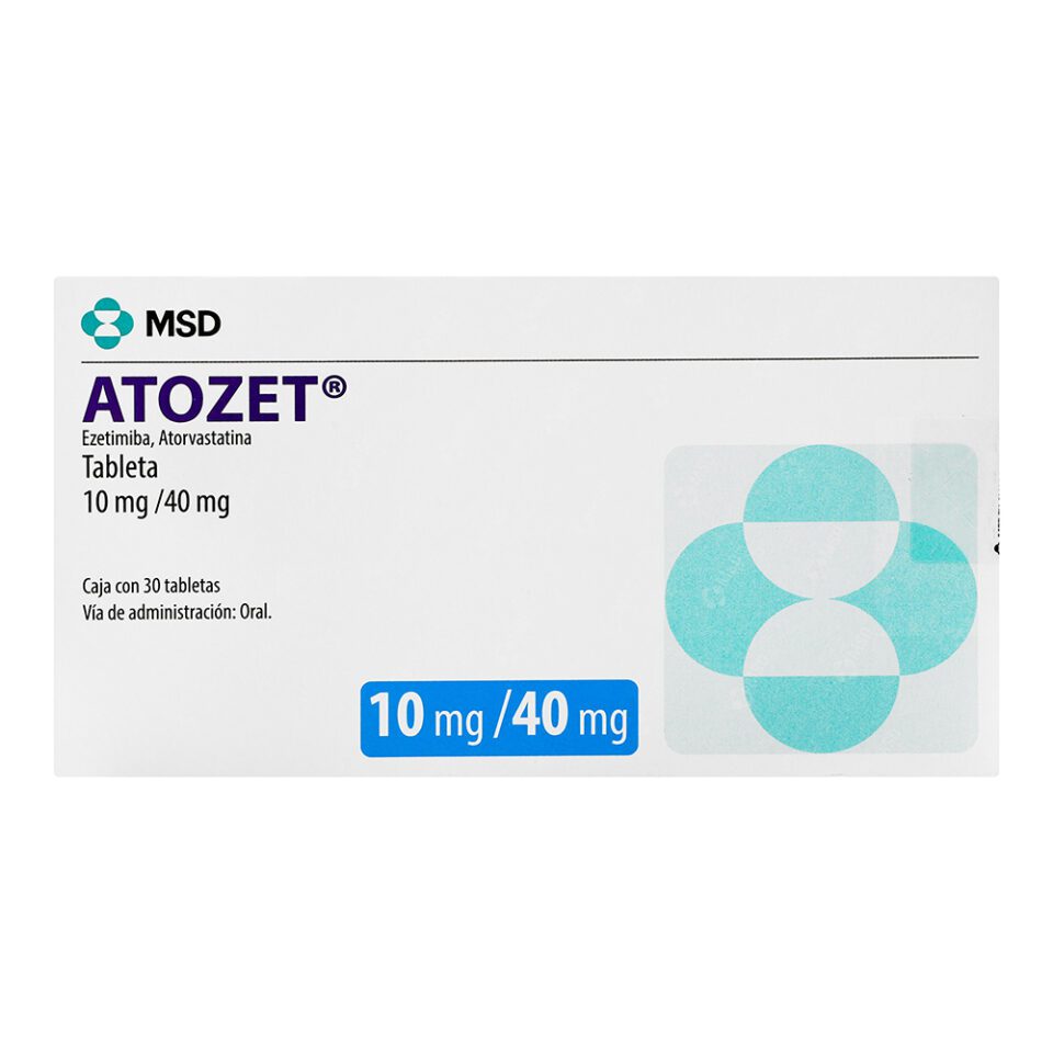 ATOZET 10/40 MG C/30 TABLETAS – Farmapronto