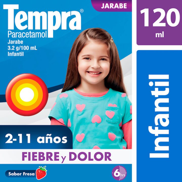 TEMPRA INFANTIL 3.2GR C/120 ML JARABE – Farmapronto