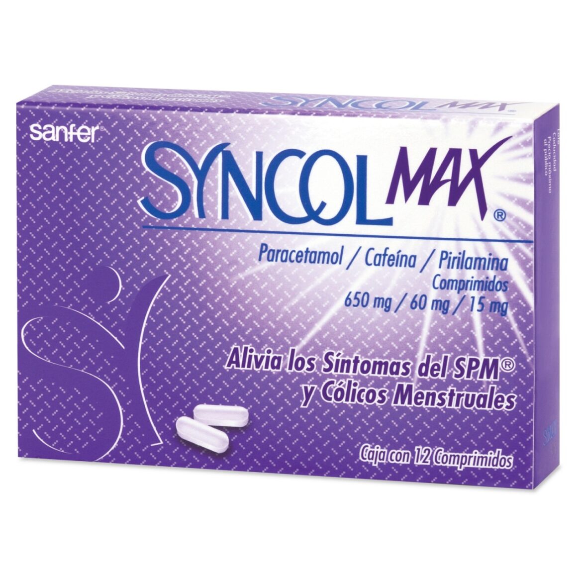 SYNCOL-MAX 650MG/60MG/15MG CPR C/12 – Farmapronto