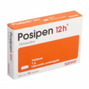 POSIPEN 12HR 1GR TABLETAS LIB PROL C/10 – Farmapronto