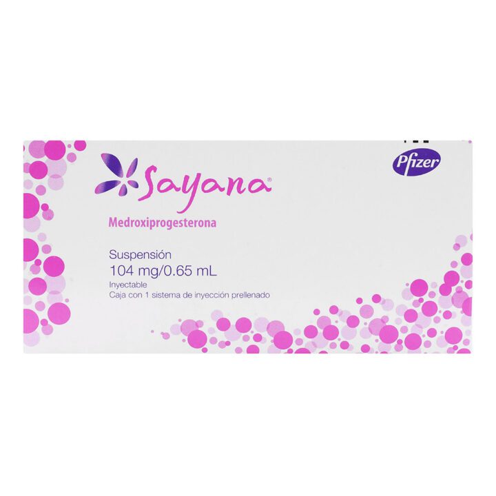 SAYANA 104 MG / 0.65 ML SUSPENSION INYECTABLE – Farmapronto