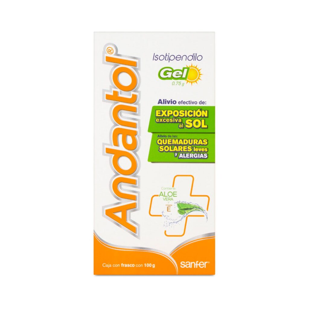 ANDANTOL GEL 0.75G FRASCO C/100G – Farmapronto