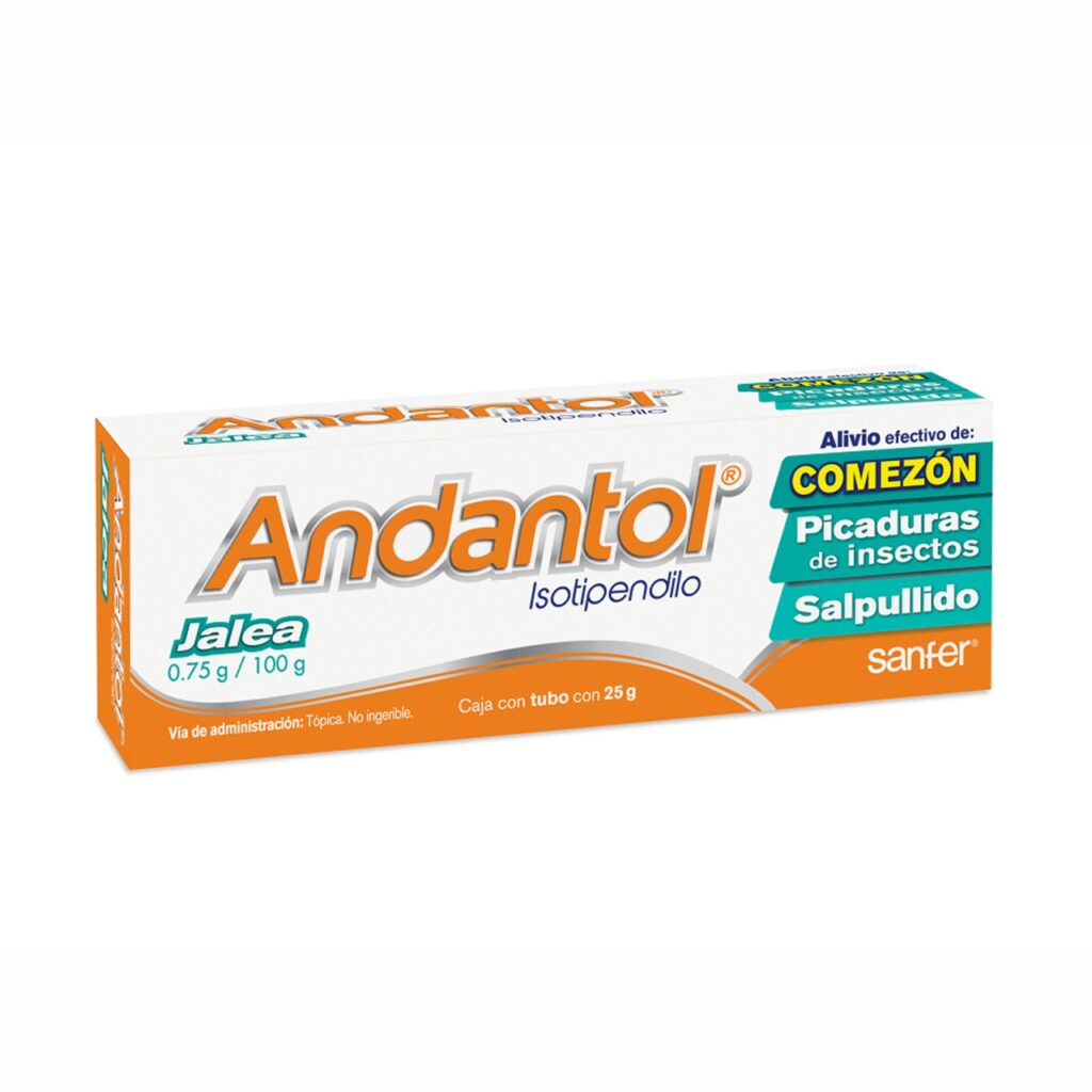 ANDANTOL 0.75GR JAL 25GR – Farmapronto