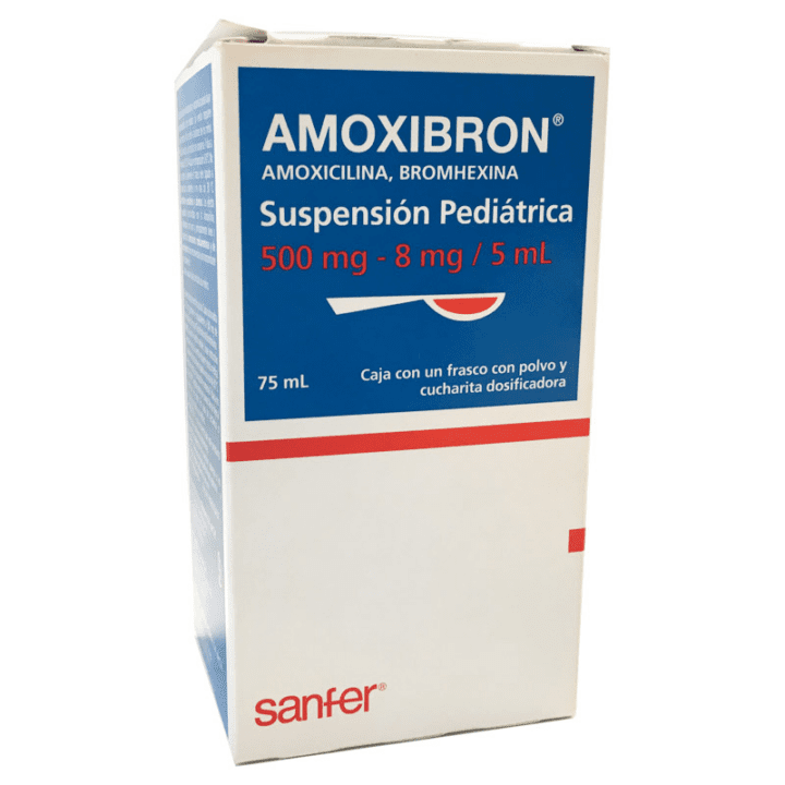 AMOXIBRON 500MG-8MG 5ML SUSP 75 ML – Farmapronto