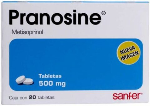PRANOSINE 500MG TABLETAS C/20 – Farmapronto