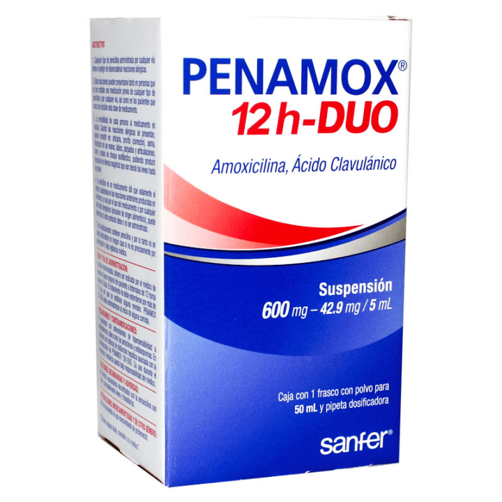 PENAMOX 12H-DUO 600 MG SUSP 50 ML – Farmapronto