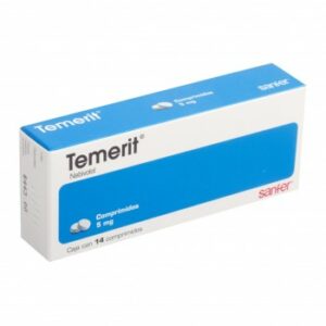 TEMERIT 5 MG TABLETAS C/14 – Farmapronto