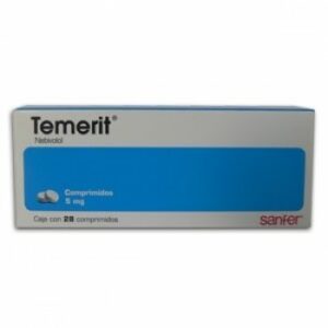 TEMERIT 5MG TABLETAS C/28 – Farmapronto