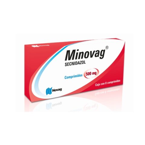 SECNIDAZOL 500 MG C/8 COMPRIMIDOS (MINOVAG) – Farmapronto