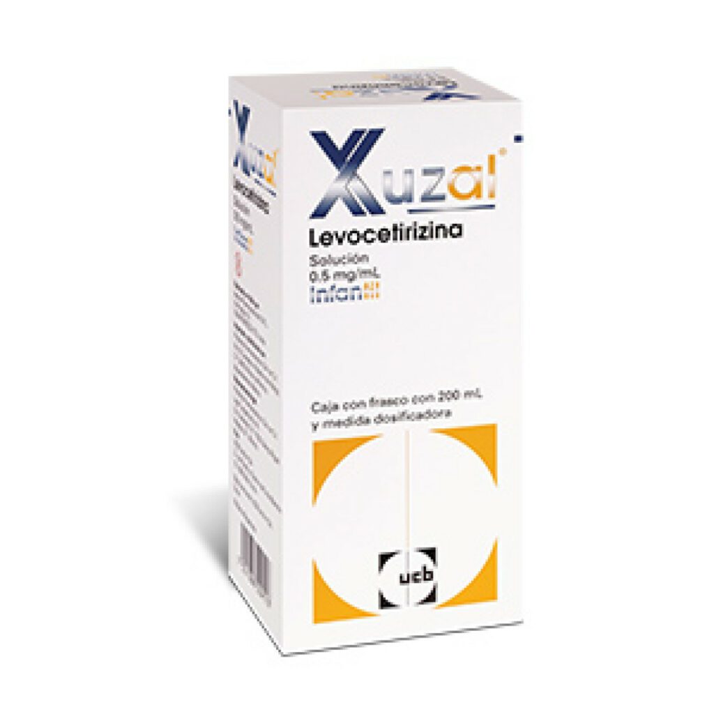 XUZAL 0.5 MG INF SOL FCO 200 ML – Farmapronto