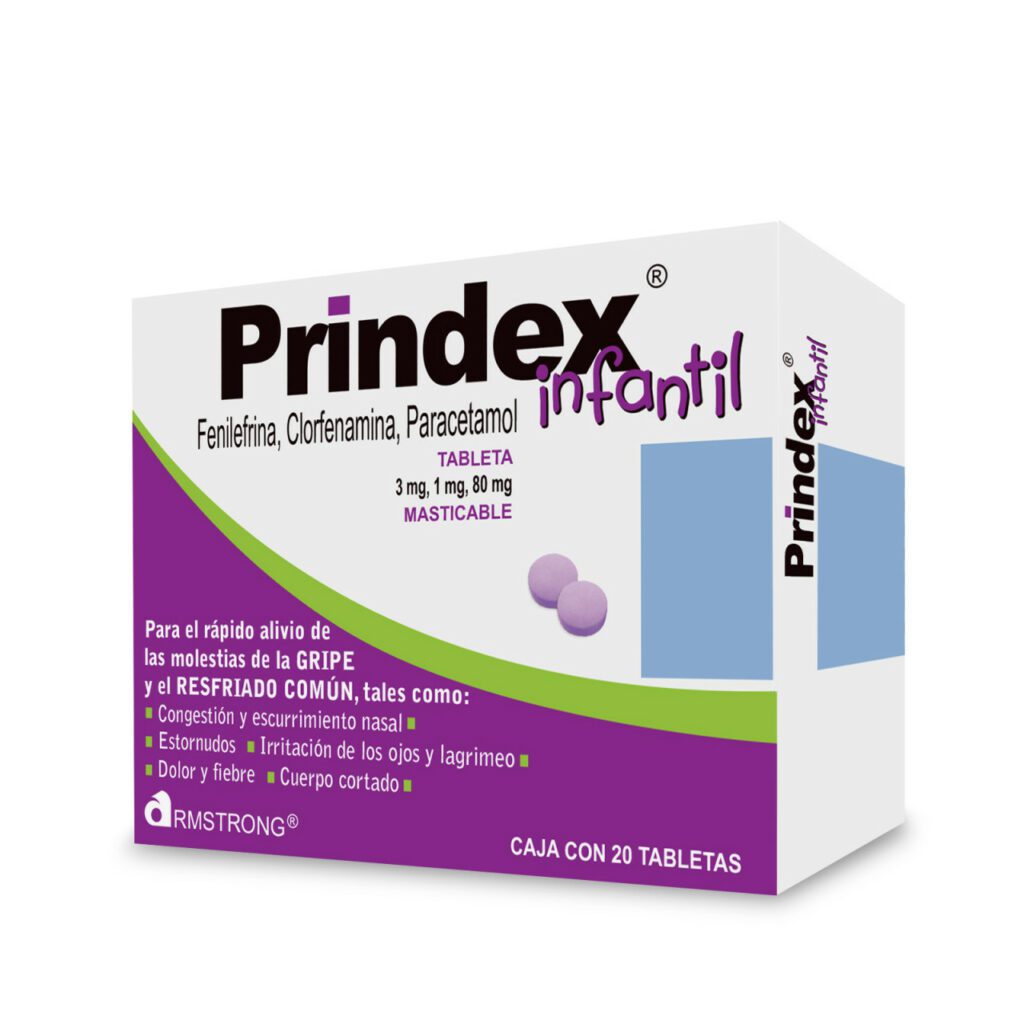 PRINDEX INFANTIL 80 MG TABLETAS 20 – Farmapronto