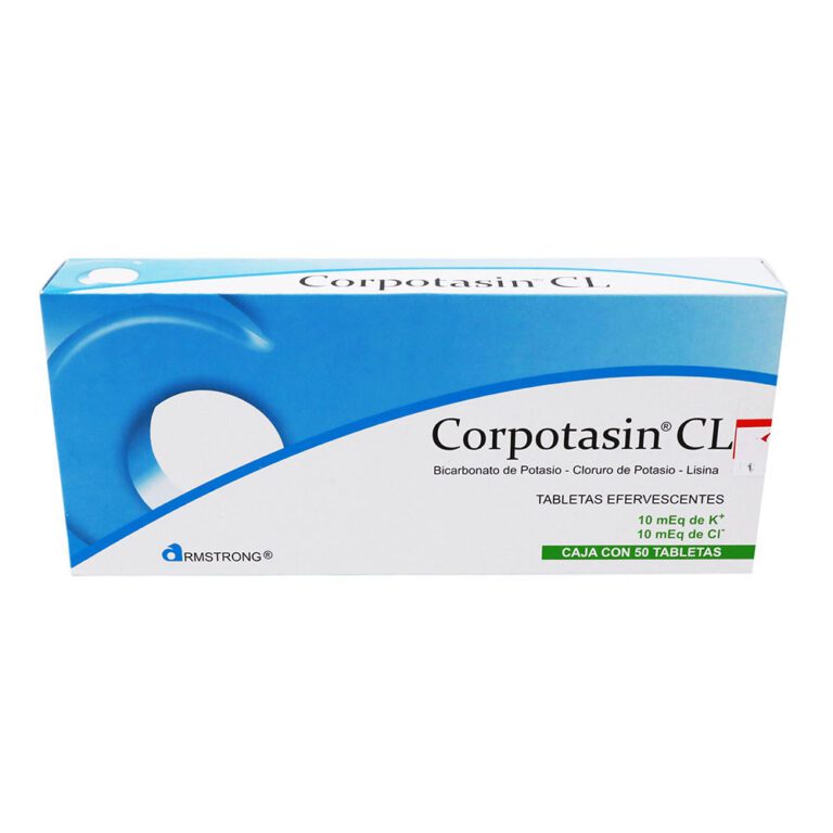 CORPOTASIN-CL NARANJA TABLETAS C/50 – Farmapronto