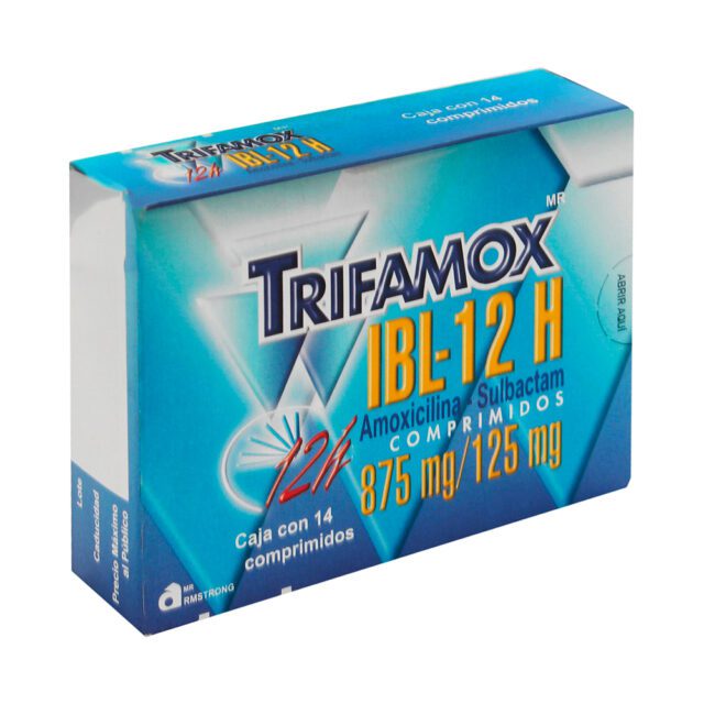 TRIFAMOX-IBL-12H 875MG/125MG CPR C/14 – Farmapronto