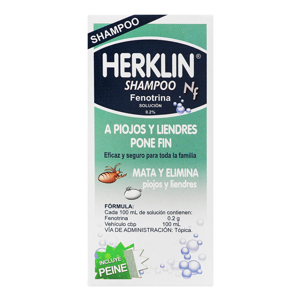 HERKLIN 60 ML SHAMPOO – Farmapronto