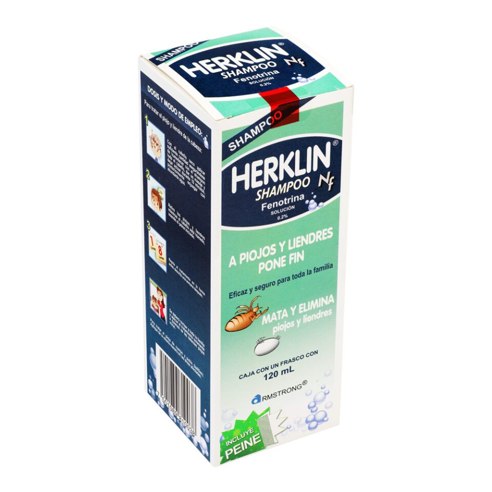 HERKLIN 120 ML SHAMPOO – Farmapronto