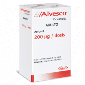 ALVESCO MDI 200MCG FCO C/60 PUFFS – Farmapronto